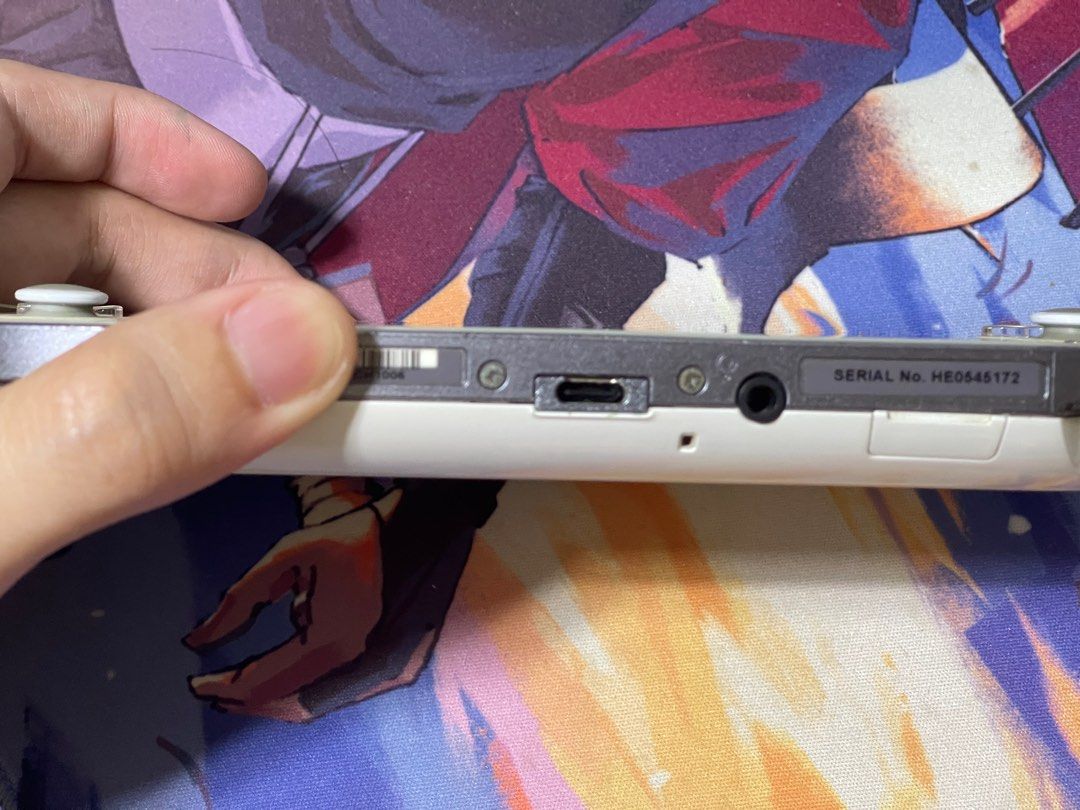 Ps Vita 1006 OLED USB C Mod White Hen Modded 128GB, Video Gaming, Video ...