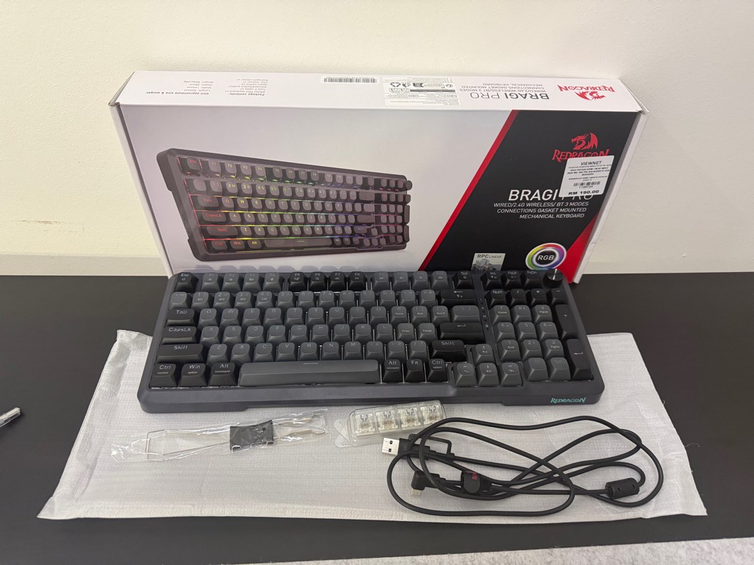 Redragon BRAGI PRO Mechanical Keyboard, Computers & Tech, Parts ...
