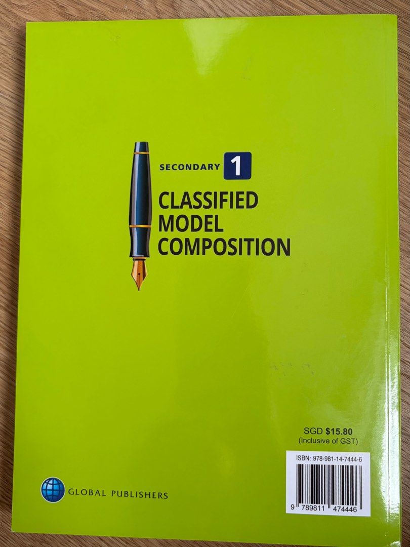 Secondary 1 Classified Model Composition Textbook, Hobbies & Toys ...