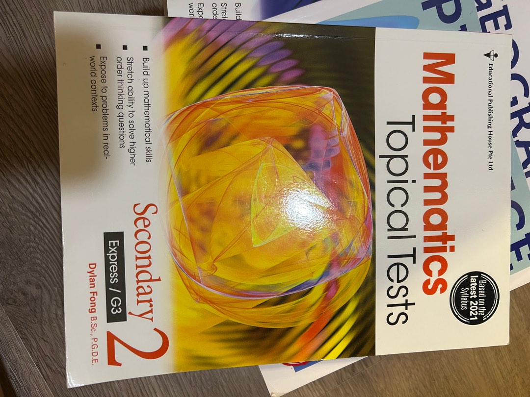 Secondary 2 Mathematics Topical Tests, Hobbies & Toys, Books ...