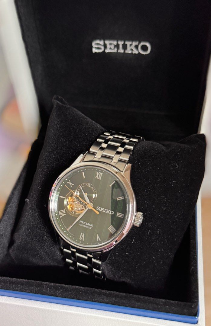 Seiko Presage Automatic Open Heart Watch, Men's Fashion, Watches ...