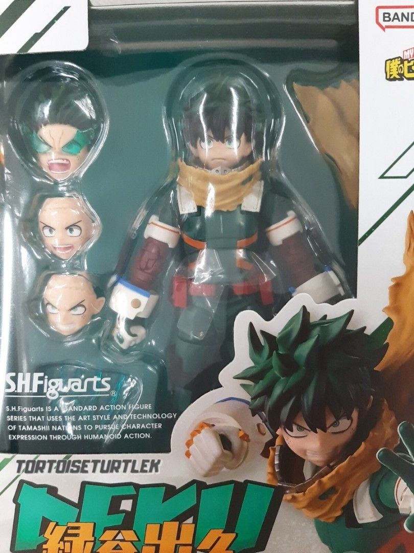 s.h.figuarts SHF Izuku Midoriya Deku, Hobbies & Toys, Toys & Games on ...