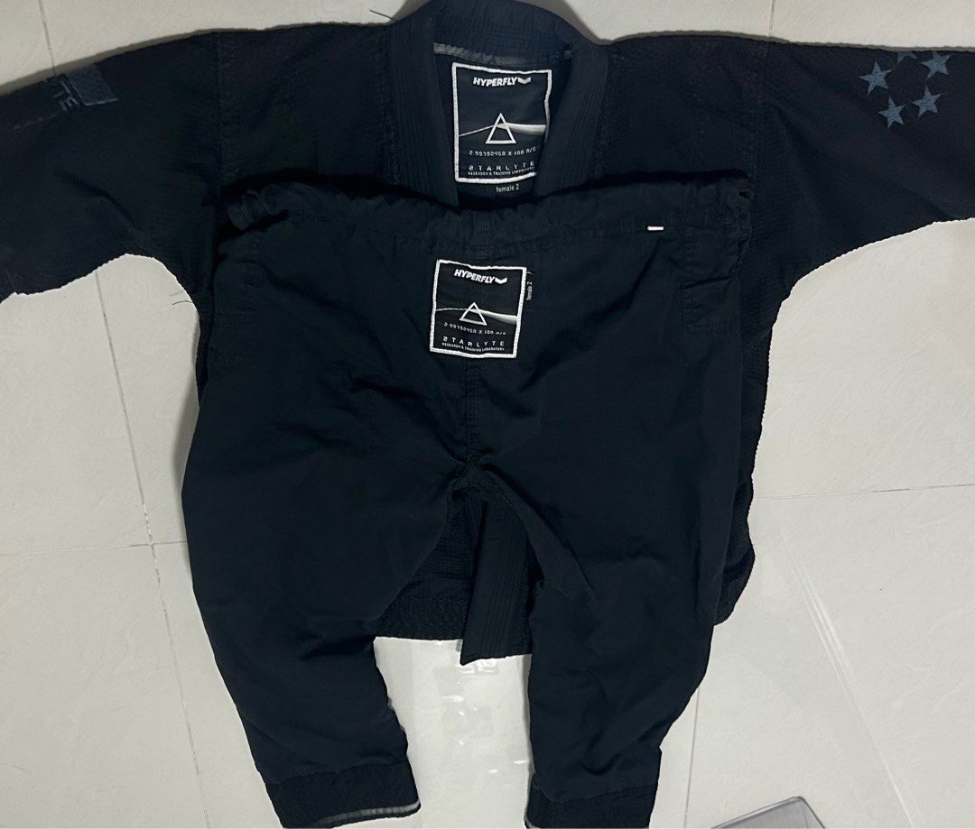 Hyperfly Jiu Jitsu Gi - Black, Sports Equipment, Other Sports Equipment ...