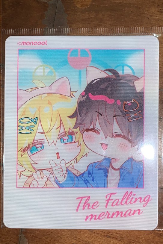 人鱼陷落The Falling Merman Card, Hobbies & Toys, Toys & Games on Carousell