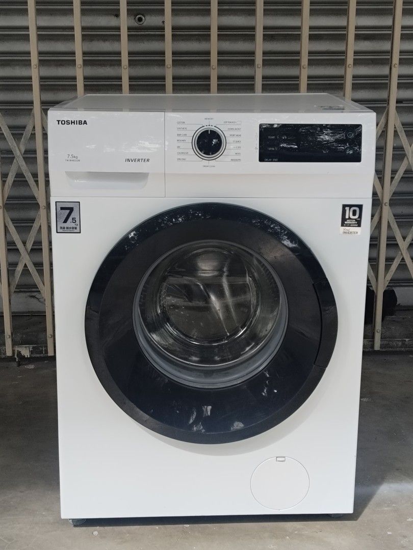 Toshiba 7.5kg Inverter Front Load Washing Machine GOOD CONDITION ...