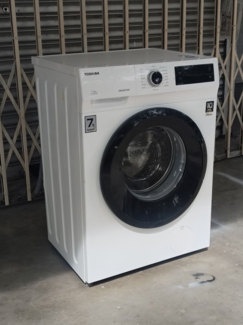 Toshiba 7.5kg Inverter Front Load Washing Machine GOOD CONDITION ...