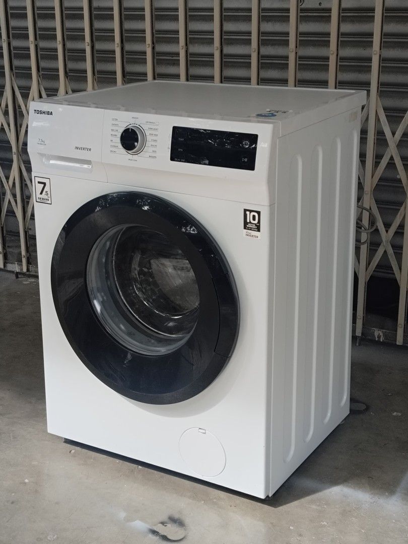 Toshiba 7.5kg Inverter Front Load Washing Machine GOOD CONDITION ...