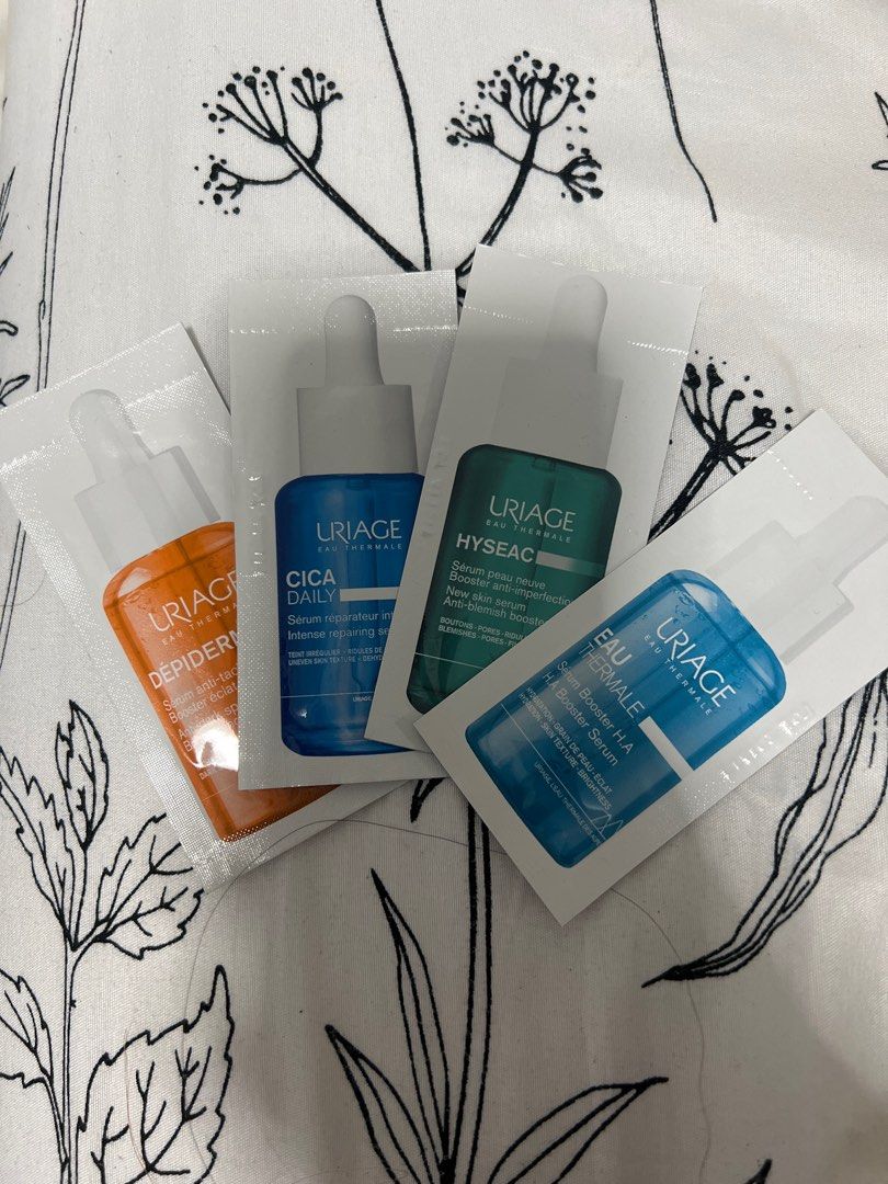 Uriage Skincare Samples - Cica, Hyseac, Eau Thermale, Beauty & Personal ...