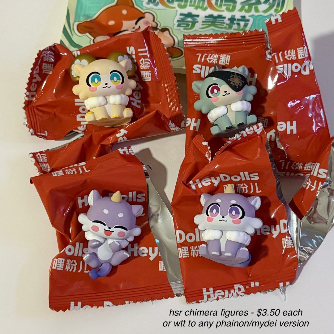 [wtt/instocks] hsr chimera figure honkai star rail figurine blind packs ...