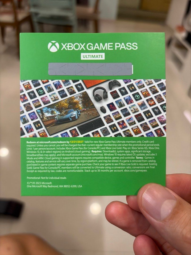 Xbox Game Pass Ultimate - Digital Code, Video Gaming, Video Games, Xbox on Carousell