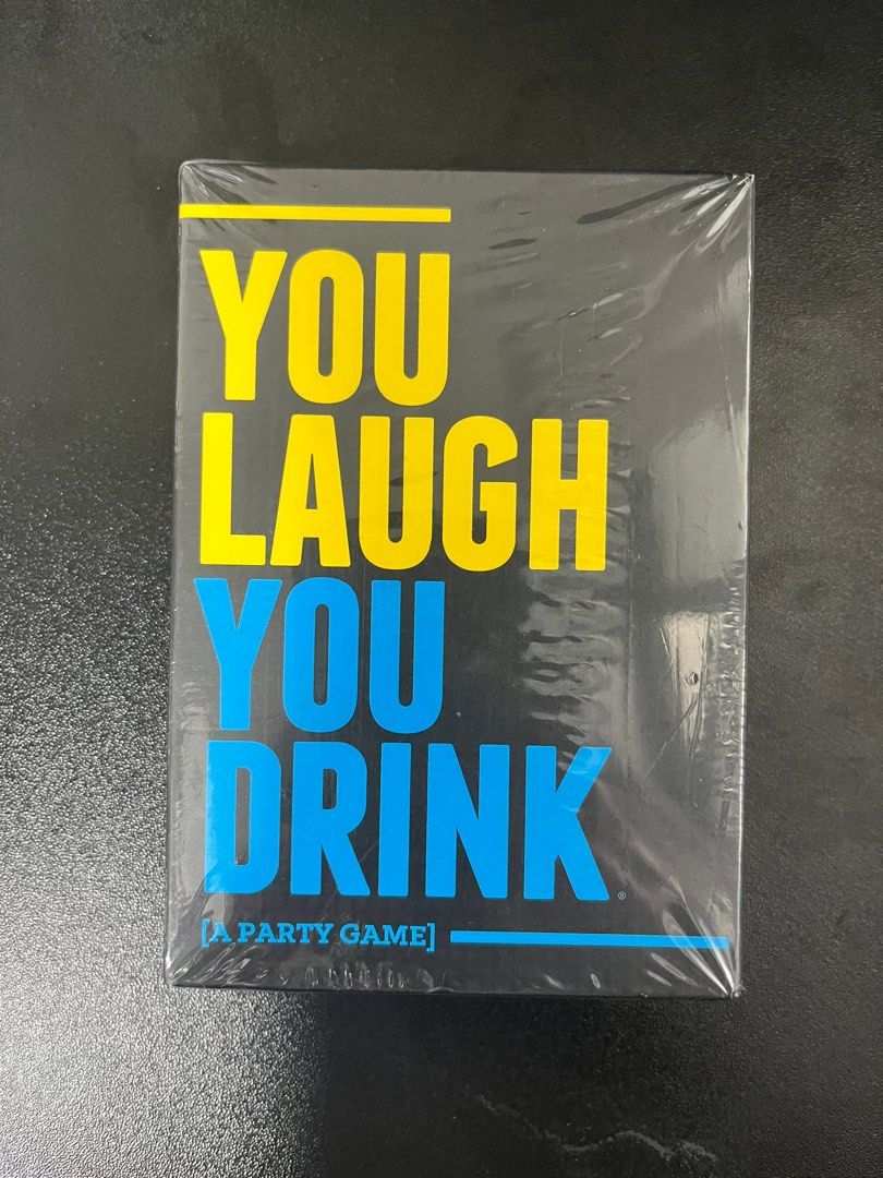 You Laugh You Drink Card Game, Hobbies & Toys, Toys & Games on Carousell