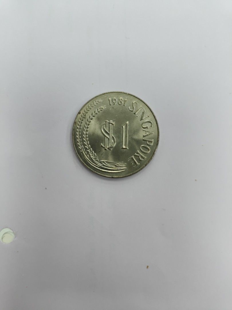 1981 Singapore One Dollar Coin, Hobbies & Toys, Memorabilia ...