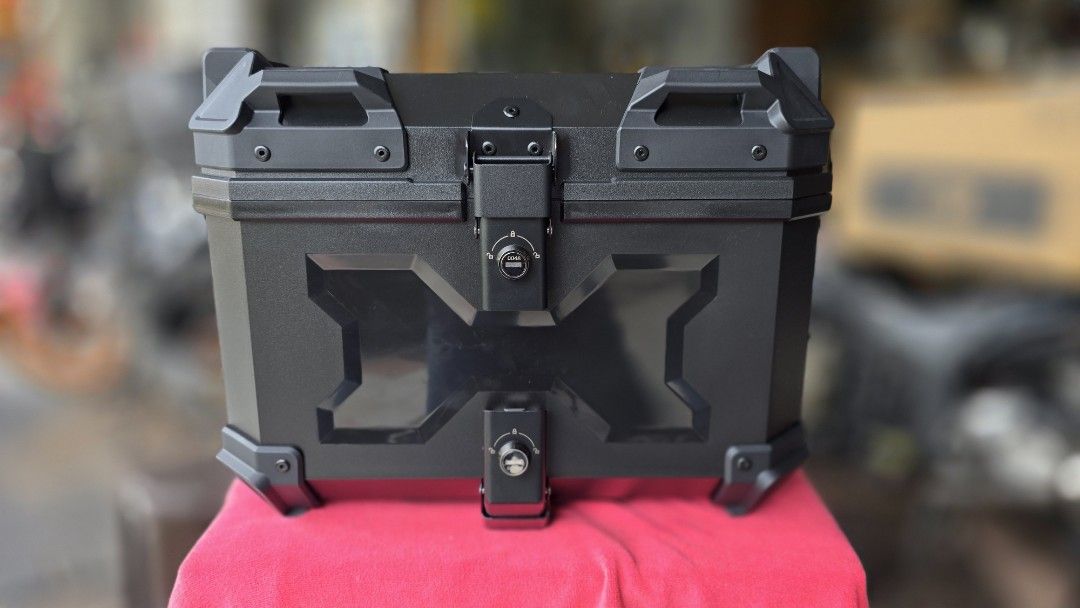 45L Motorcycle ABS Plastic Top Box, Motorcycles, Motorcycle Accessories ...