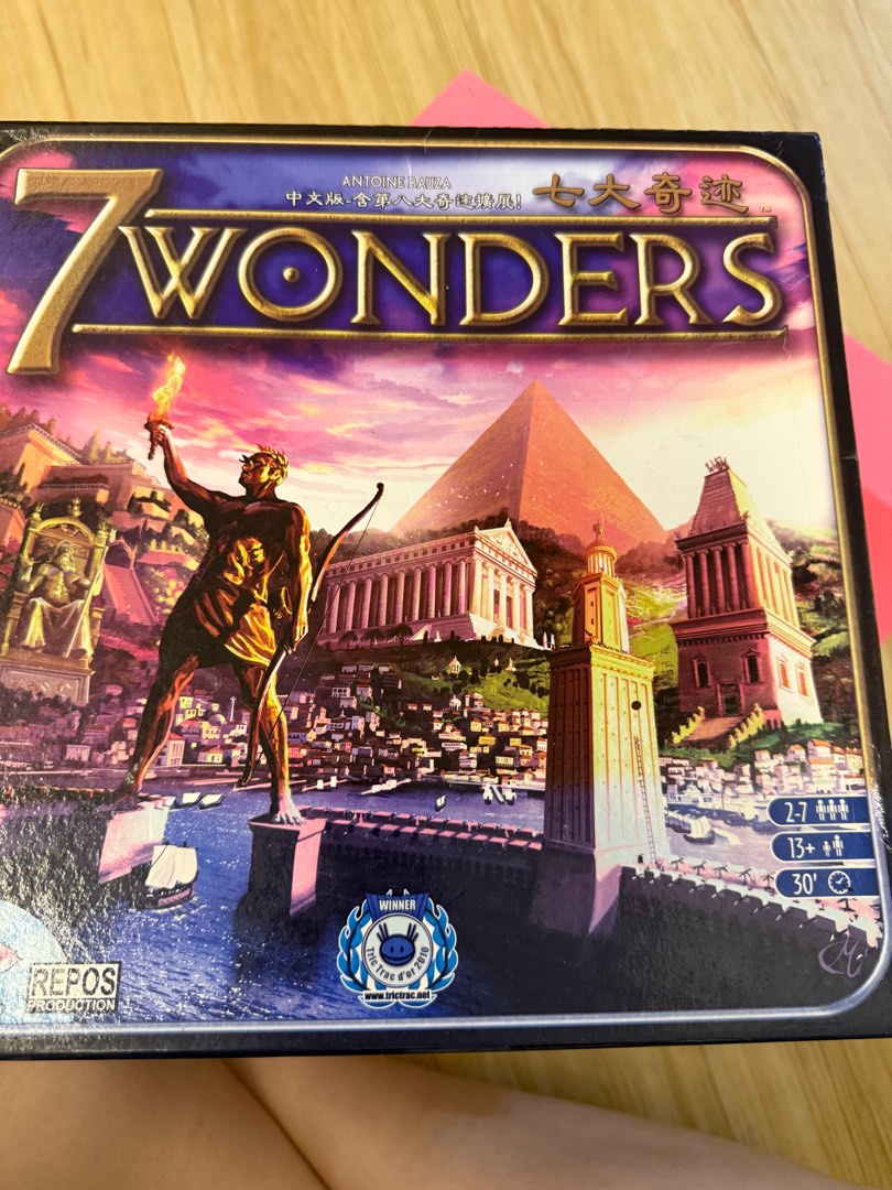 7 Wonders Board Game - Chinese Edition, Hobbies & Toys, Toys & Games on ...