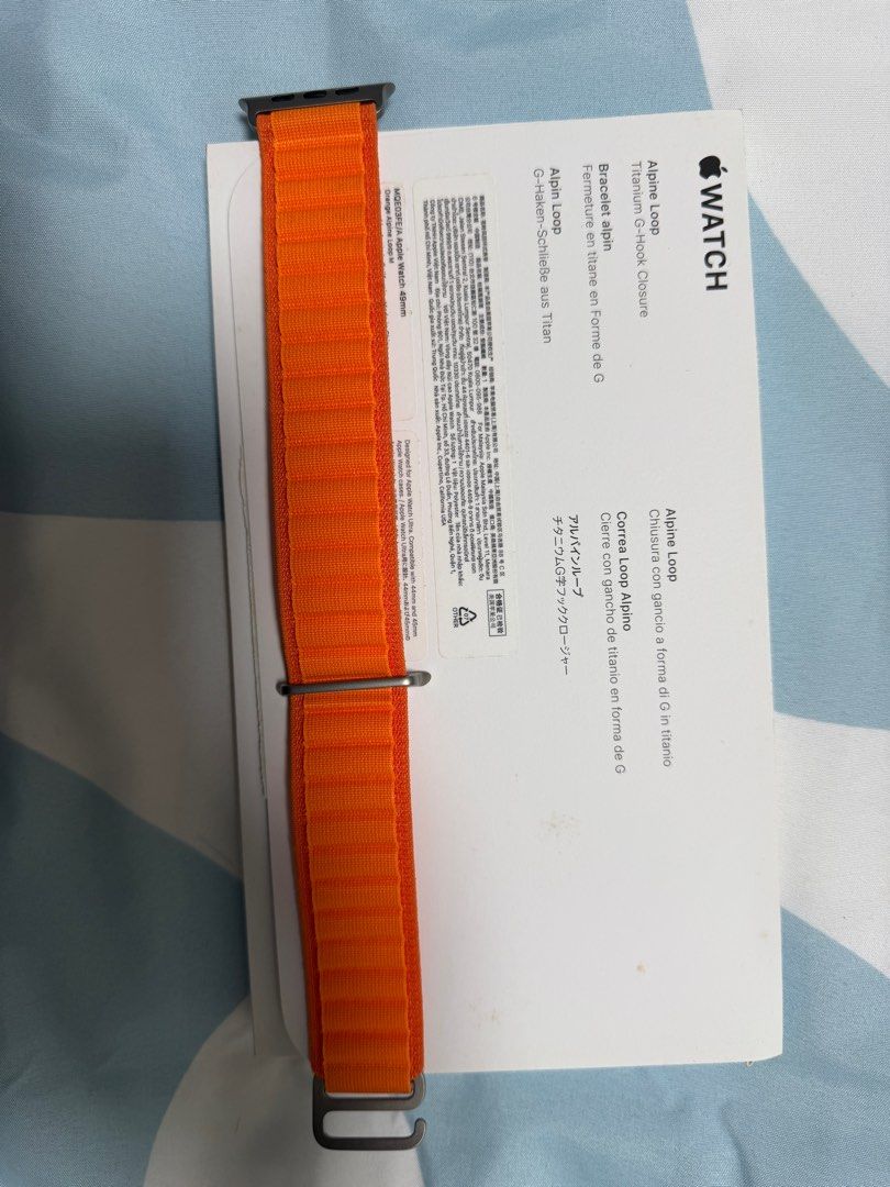 Apple Watch Ultra Alpine Loop Band - Orange M, Mobile Phones & Gadgets ...