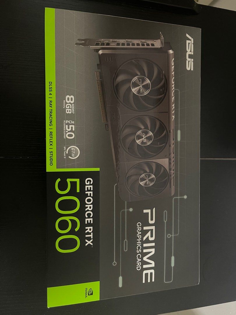 ASUS GeForce RTX 5060 Prime Graphics Card, Computers & Tech, Parts ...