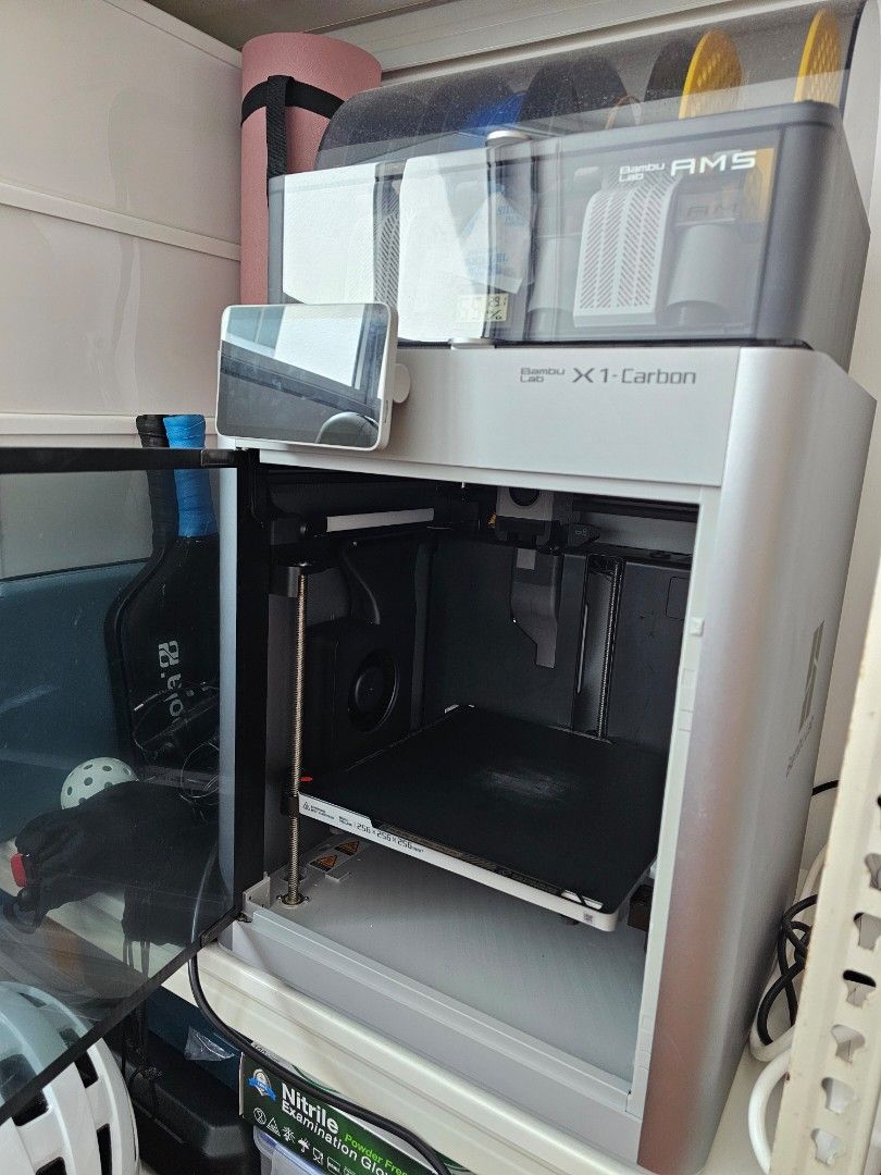 Bambulab X1C Combo with AMS, Computers & Tech, Printers, Scanners ...