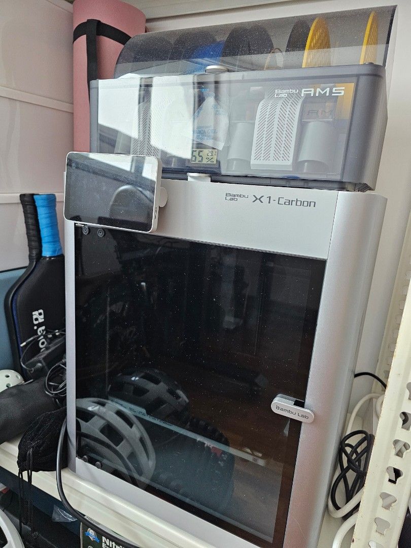 Bambulab X1C Combo with AMS, Computers & Tech, Printers, Scanners ...