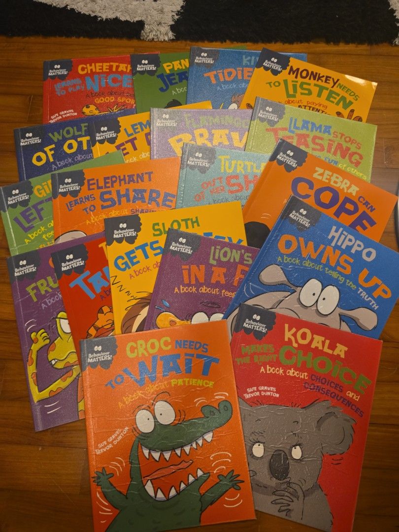 BEHAVIOUR MATTERS! - My First Book of Values - Set of 19 Books, Hobbies ...