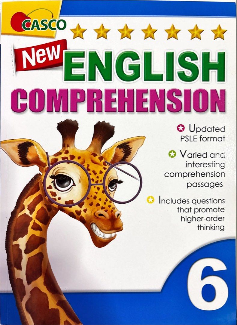 Casco New English Comprehension Textbook - Book 6, Hobbies & Toys ...