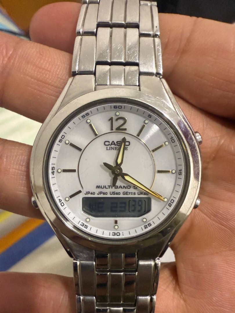 Casio Lineage LCW-M200 Solar Watch, Men's Fashion, Watches ...
