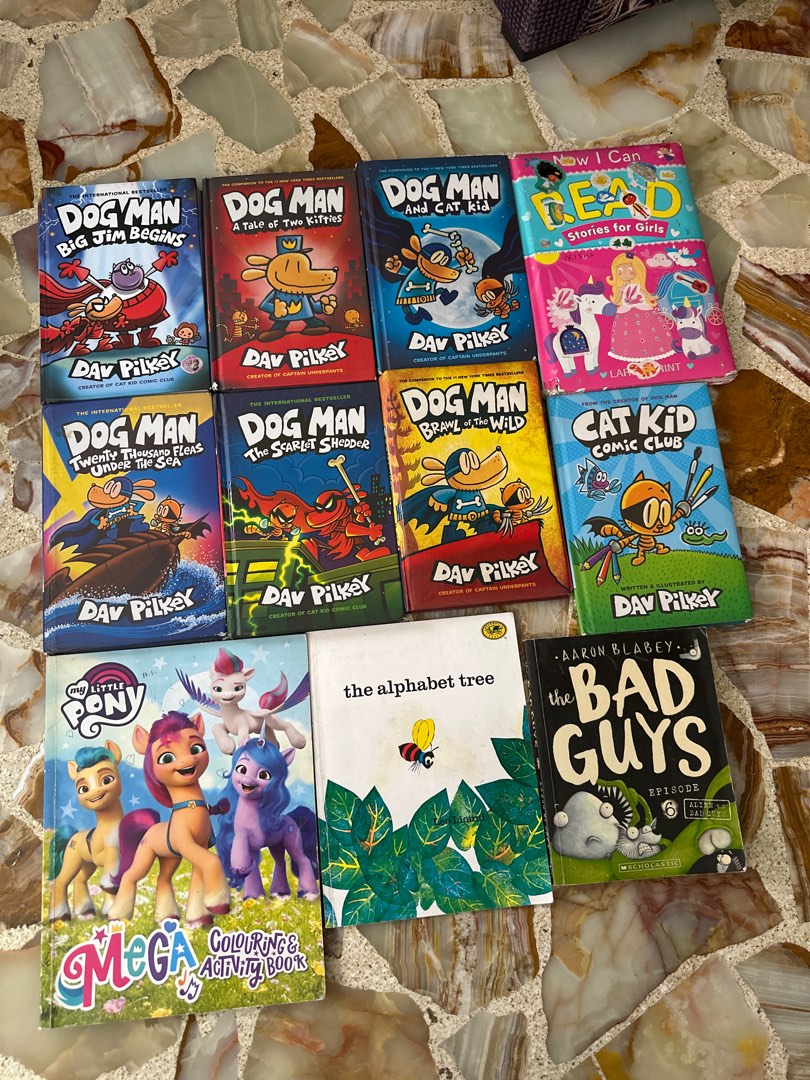 Children's Books - Dog Man, Bad Guys, My Little Pony, Hobbies & Toys ...