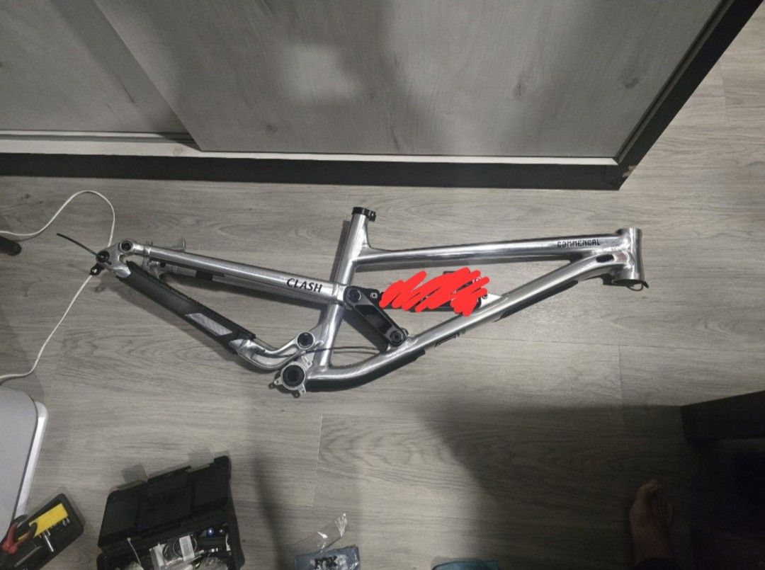 Commencal Clash 2023 FRAME frameset set mtb full sus suspension enduro ...