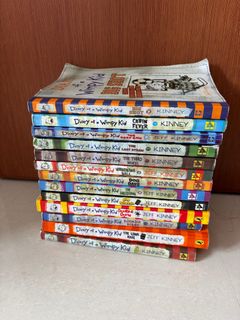 Diary Of A Wimpy Kid Full Set, Hobbies & Toys, Books & Magazines ...