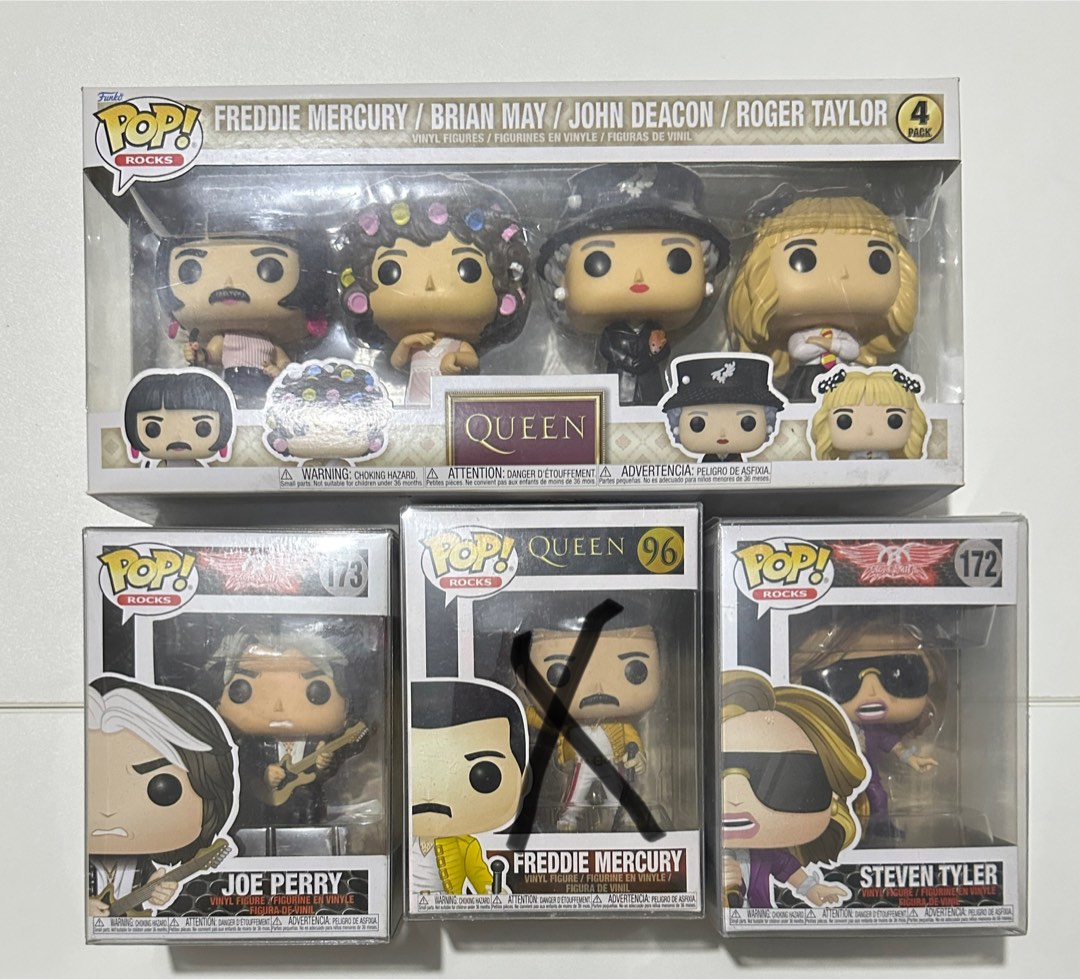 Funko Pop Rocks Collection, Hobbies & Toys, Toys & Games on Carousell