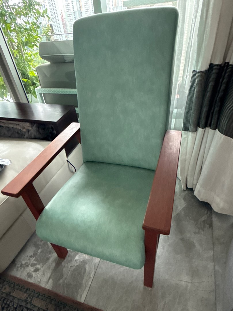 Geriatric High Back Chair for elderly, Health & Nutrition, Assistive ...
