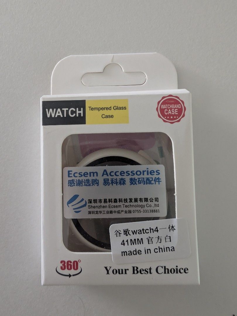 Google pixel Watch4 41mm Tempered Glass Case, Men's Fashion, Watches ...