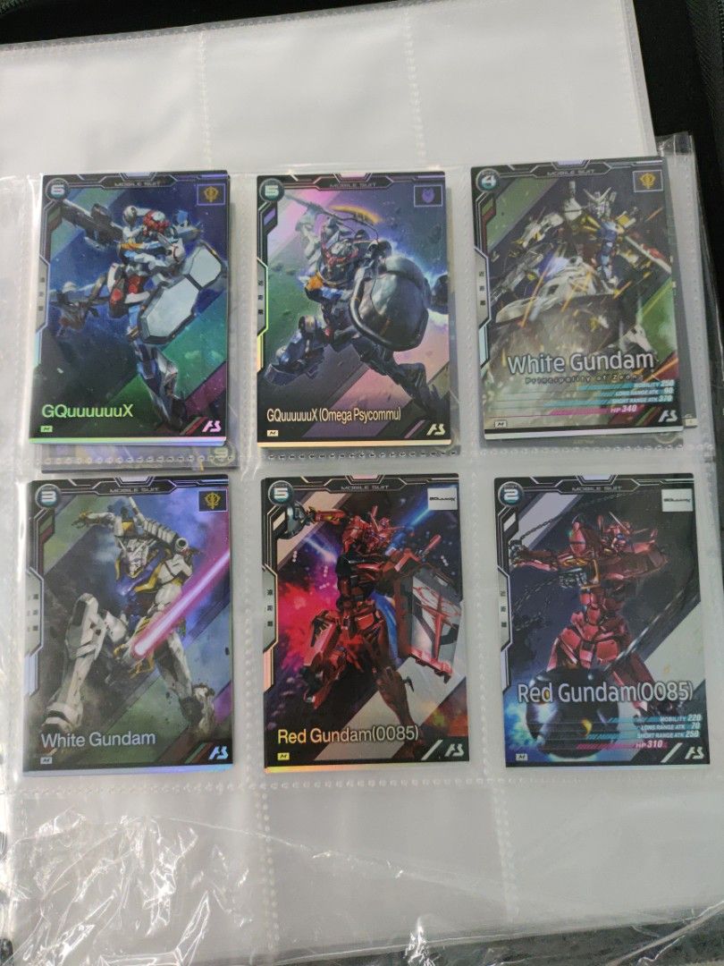 GQuuuuuux Gundam Arsenal Base Cards UPDATED, Hobbies & Toys, Toys ...