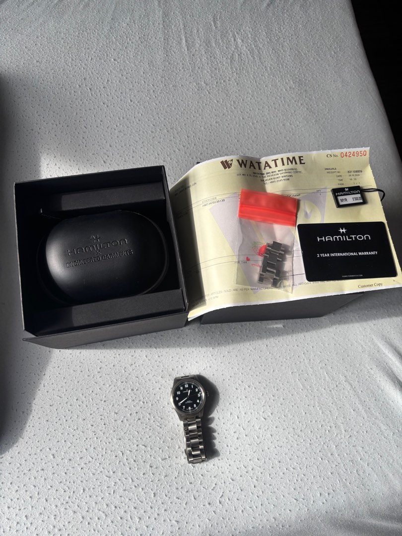 Hamilton x Engineered Garment Limited Edition, Luxury, Watches on Carousell