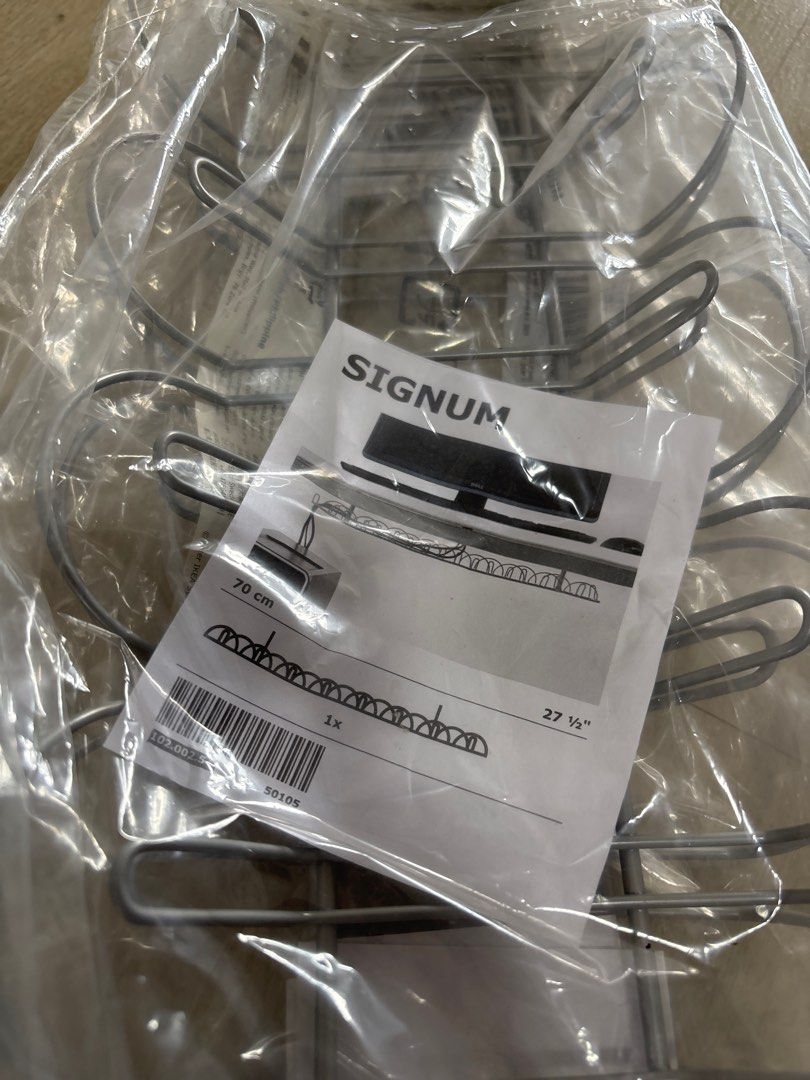 IKEA SIGNUM Cable Management Basket - 70cm, Computers & Tech, Parts ...