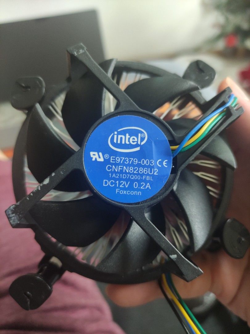 Intel CPU Cooler Fan - Various Models, Computers & Tech, Parts ...