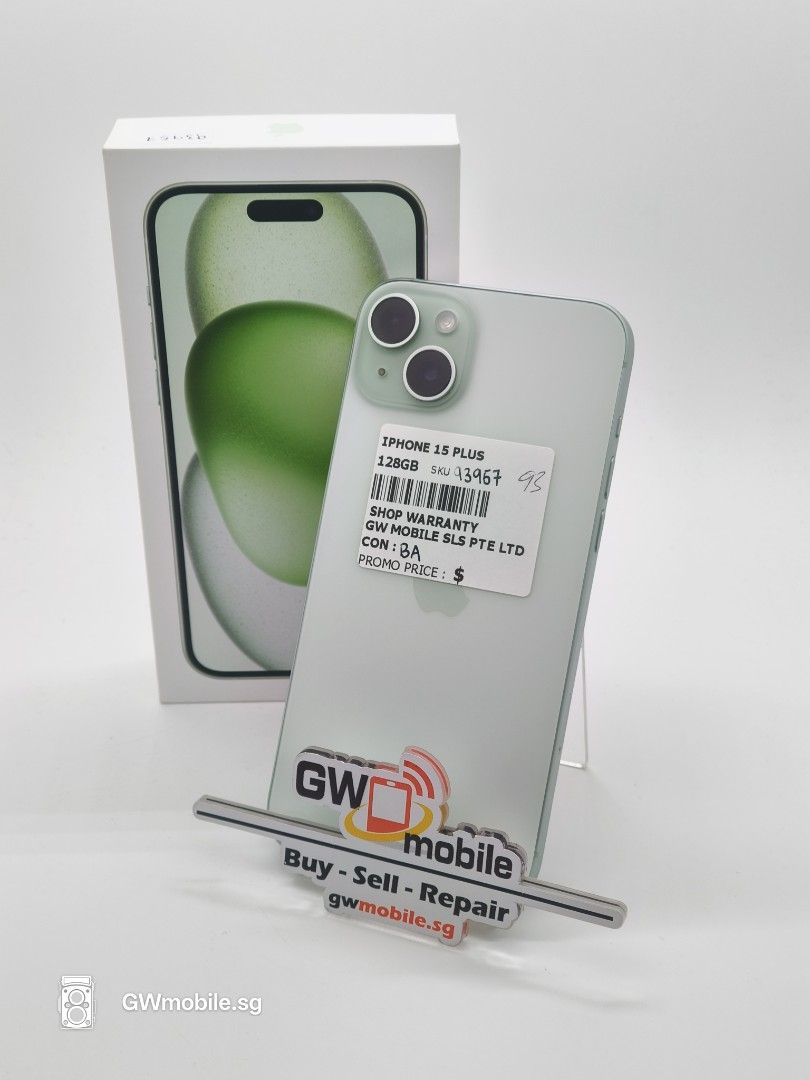 iPhone 15 Plus 128GB Green, Mobile Phones & Gadgets, Mobile Phones ...