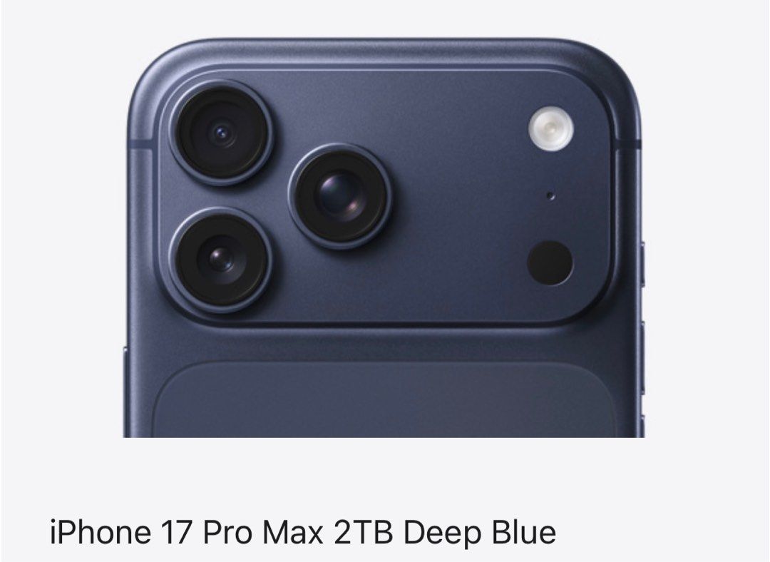 iPhone 17 Pro Max 2TB Deep Blue, Mobile Phones & Gadgets, Mobile Phones ...