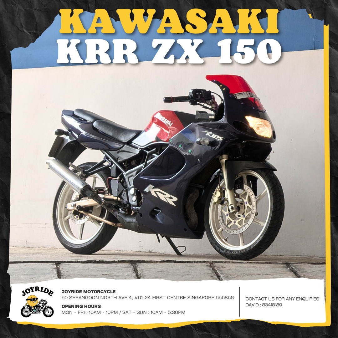 KAWASAKI KRR 150 2034 NON NEA, Motorcycles, Motorcycles for Sale, Class ...