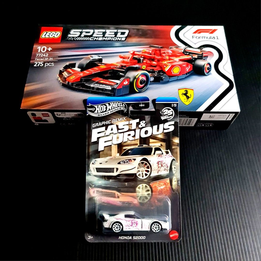 Lego Formula 1 Speed Champions 77242 Ferrari SF-24 F1 Race Car ...