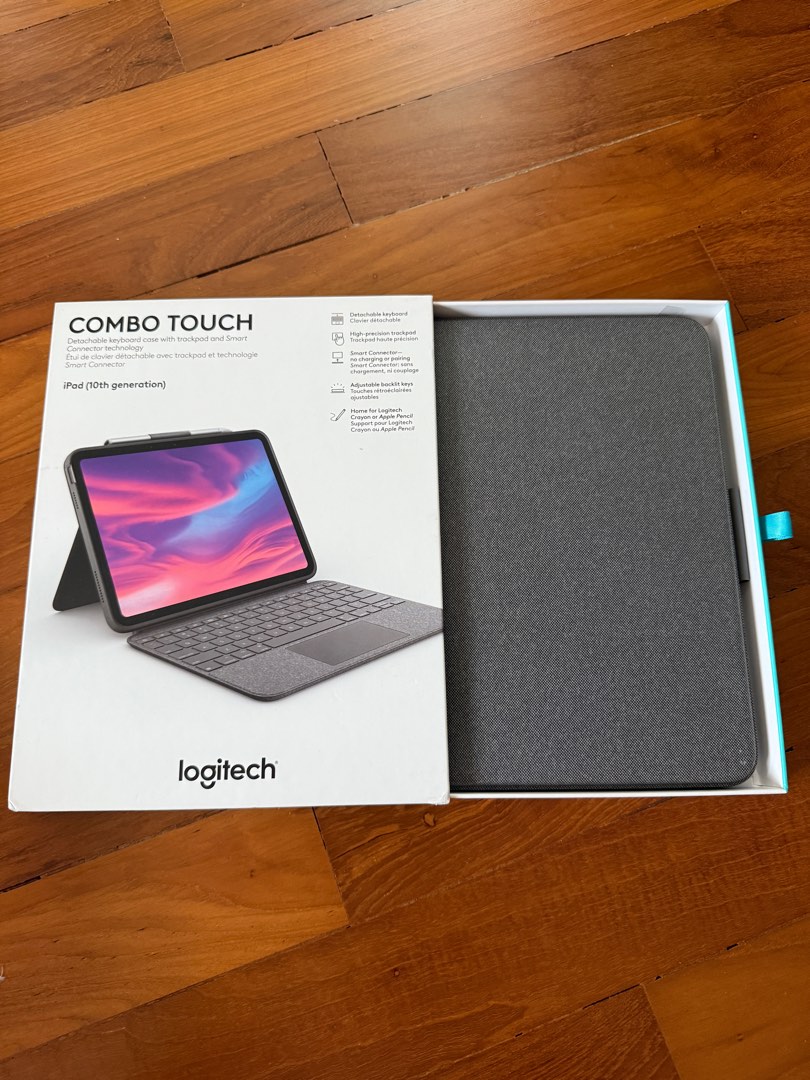 Logitech Combo Touch Keyboard Case for iPad (10th Gen), Mobile Phones ...