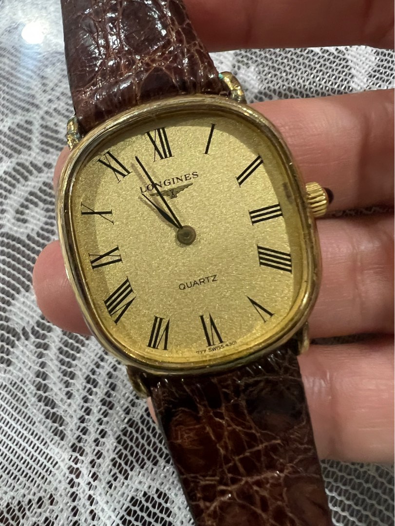 Longines ellipse quartz roman numerals, Luxury, Watches on Carousell