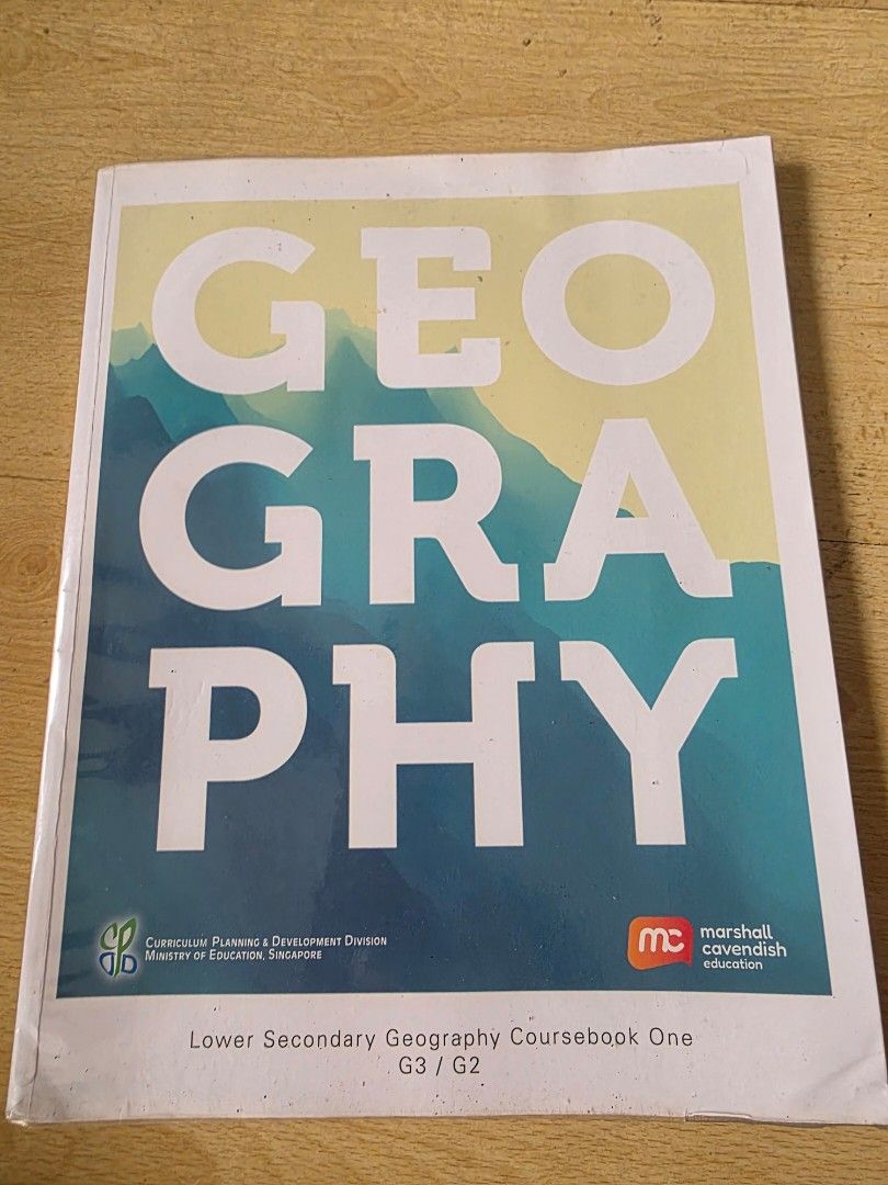 Lower Secondary Geography Coursebook One G3/G2, Hobbies & Toys, Books ...