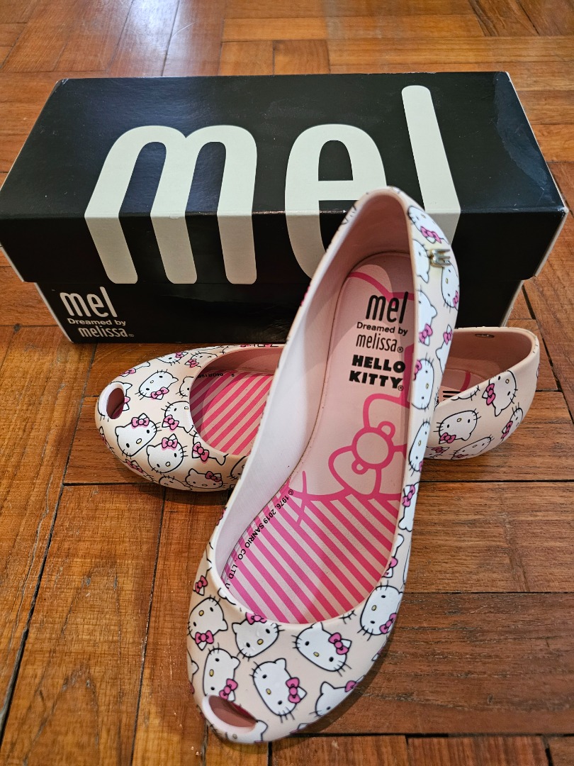Mel Ultra Girl (Hello Kitty Limited Edition) Peep Toe Flats - USA 13/EU ...