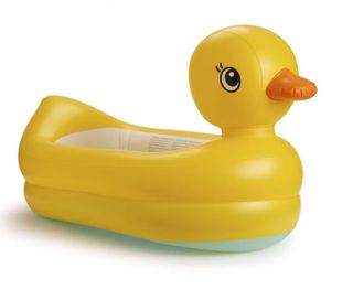 Munchkin Inflatable Safety Duck Tub, Babies & Kids, Bathing & Changing ...