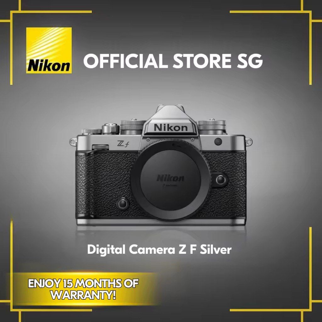 Nikon ZF Digital Camera BODY ONLY - Silver - Brand New, Photography ...
