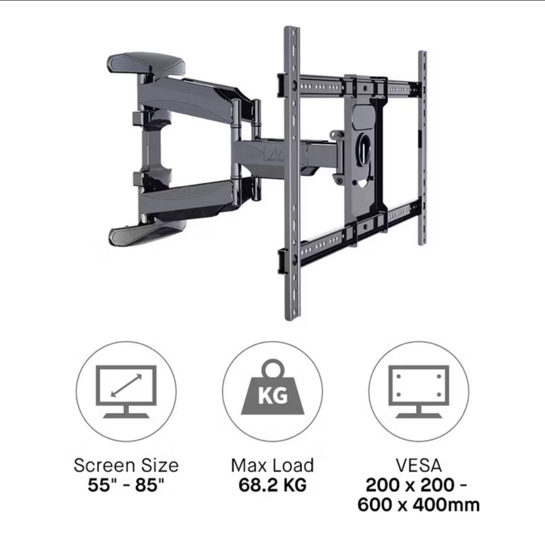 North Bayou NB, NBP65 TV Bracket with Swivel, 55 to 85”, TV & Home ...