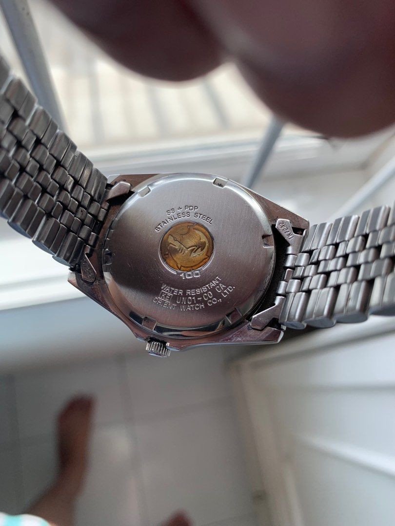 Orient Cassy Palladium Plated Body (PDP) sunburst dial , fluted bezel ...