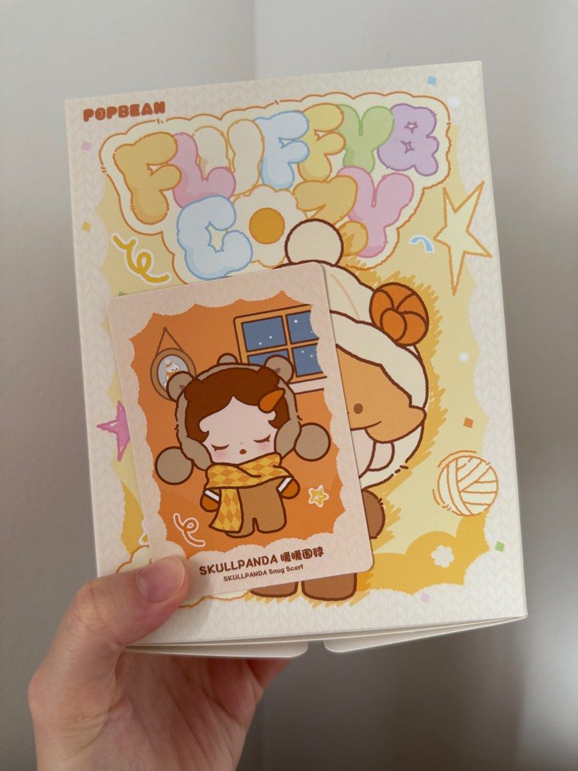 POPBEAN Fluffy & Cozy Skullpanda, Hobbies & Toys, Toys & Games on Carousell