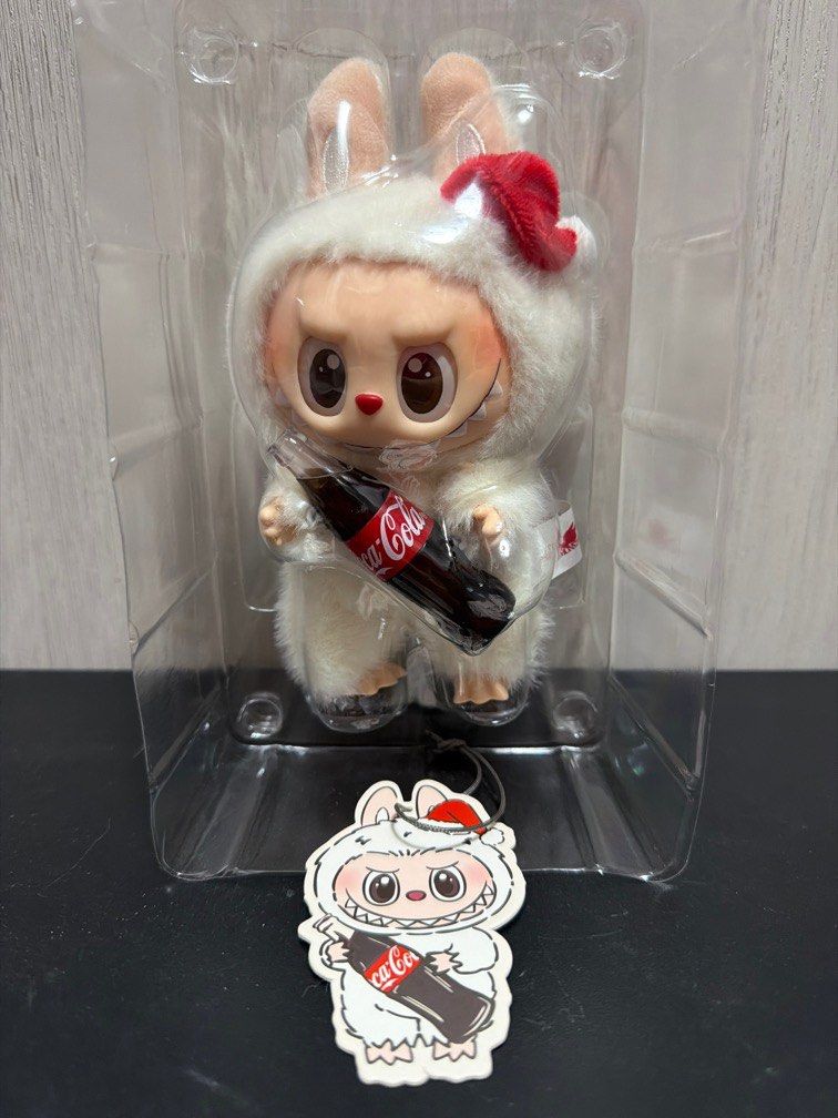 Popmart. Labubu The monsters Coca Cola vinyl face blind box, Hobbies ...