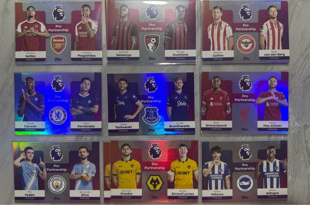 Premier League 2025/26 Insert and Classic limited edition card, Hobbies ...